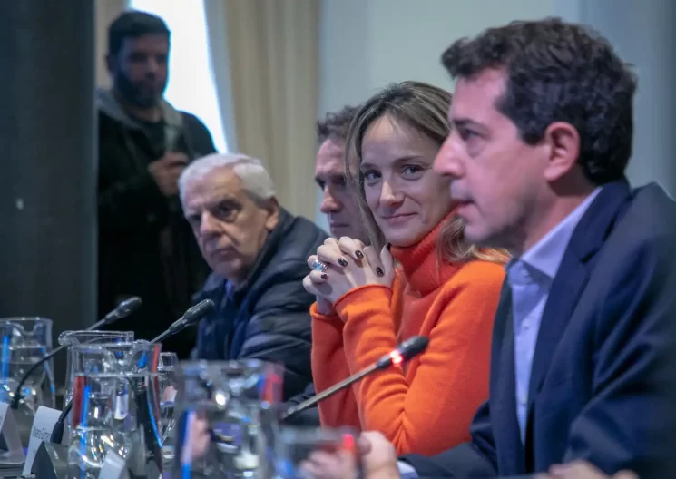 InfoBAN | Malena Galmarini junto Wado de Pedro y Katopodis presentaron el plan quinquenal de ...