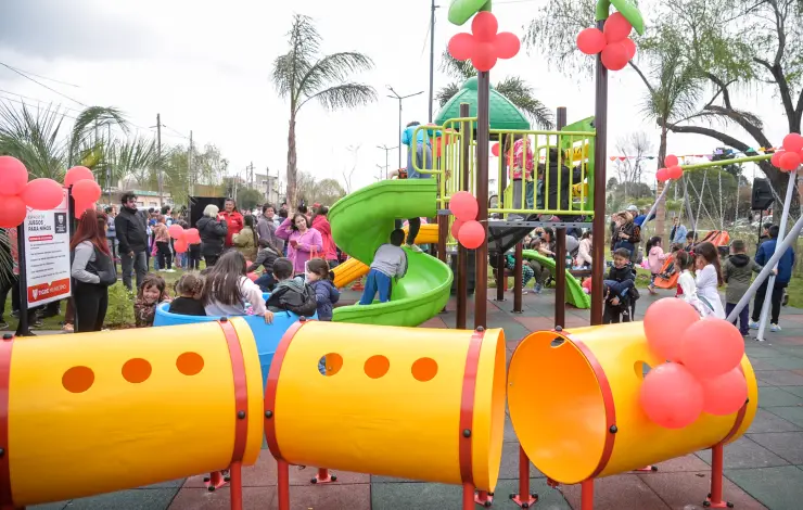 InfoBAN | En el 74° aniversario de Troncos del Talar, Julio Zamora inauguró senda aeróbica